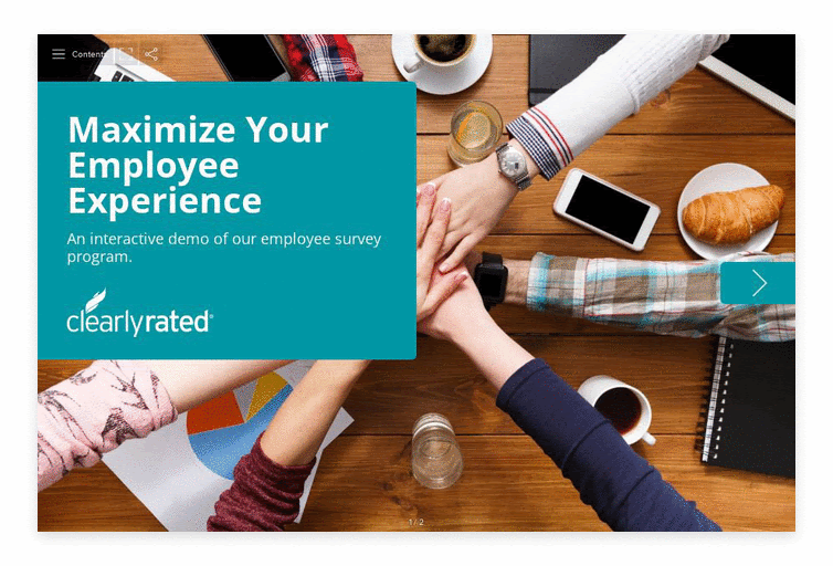 Employee Survey Interactive Demo